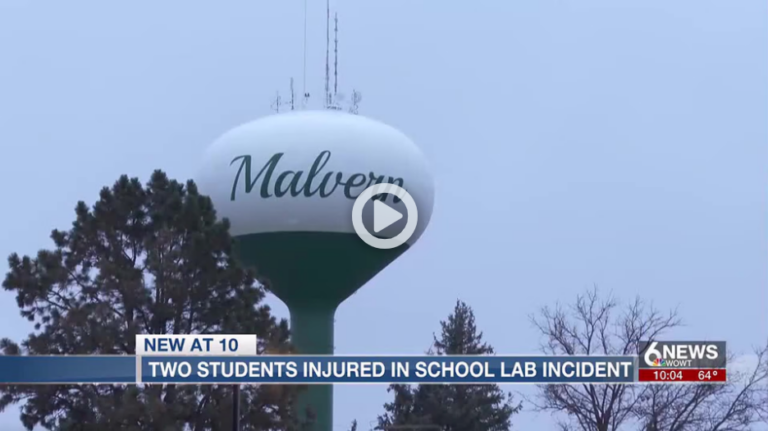 Science Experiment Explosion in Iowa Classroom Sends Two Students to ...